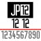 JURASSIC PARK JEEP NUMBER STENCILS – JP Gear
